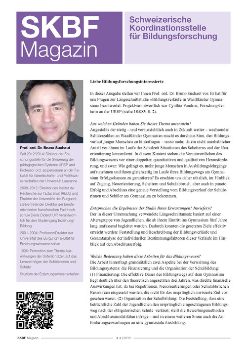 SKBF-CSRE: Das Neuste aus der Bildungsforschung